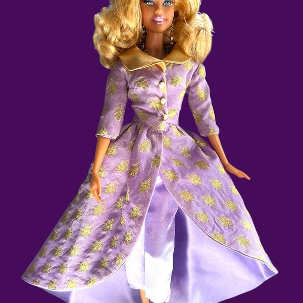 Trench Setter Hankie Chic Pattern Vintage Style Dress, Split Sleeve ...