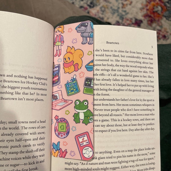2000s Nostalgia Bookmark | Y2K Bookmark | Book Lover Gift - Etsy