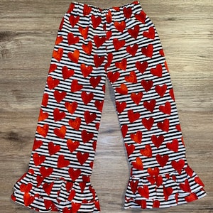 Ruffle Pants Pdf Sewing Pattern for Girls, Ruffle Pants Pattern for ...