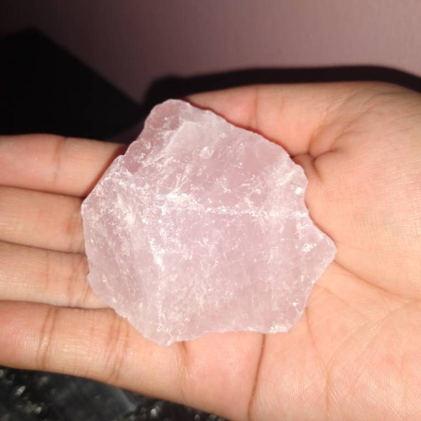 LARGE Rough Rose Quartz Natural Stones, 2" - 3": Choose How Many Pieces ...