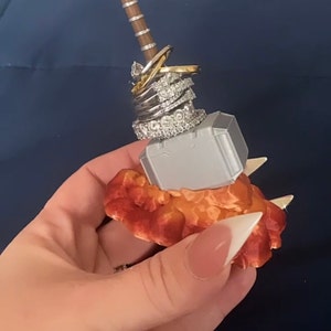 3D Printed Ring Holder Multi Color Women's Gift Wedding - Etsy