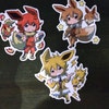 Dandadan Neko Chibi Stickers - Etsy