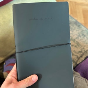 Notebook A5 Recycled Ocean Plastic Waste Blue - Etsy