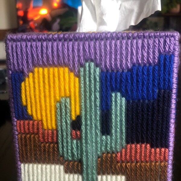 Easter Cross Tissue Box Cover / Rose Cross Tissue Box Cover / Easter ...