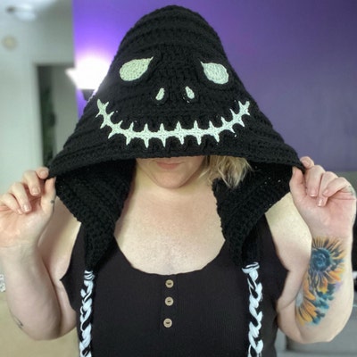 Bone Daddy Hood Crochet PATTERN this is a Digital Pattern, Not a ...