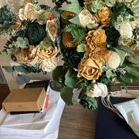 Wildflower Wedding Bouquet | Sola Wood Flowers | Dried Flower Bouquet ...