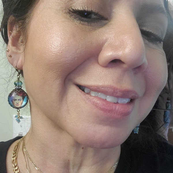 Madonna, Divine Shepherdess, Mary Bead Embroidery Fringe Necklace ...