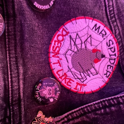 Mr. Spider Patch Fully Embroidered, Horror Podcast Badge, MAG Cosplay ...