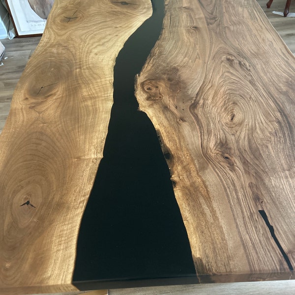 Round Epoxy Table, Round Coffee Table, Round Live Edge Coffee Table ...