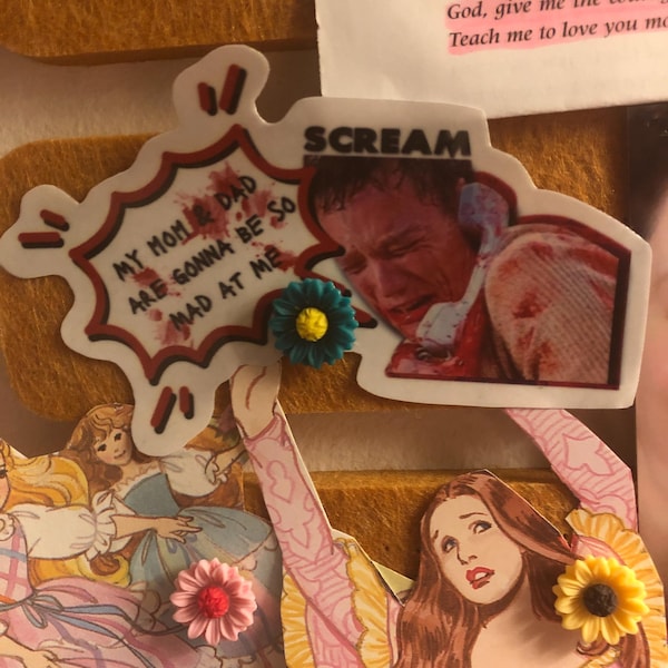 Rules to Survive a Horror STICKER -RANDY~SCREAM Fan Inspired! - Etsy