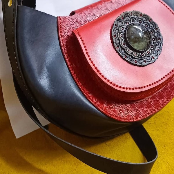 Siberia - Leather Hobo Bag Pattern. Shoulder Bag, Crossbody, Shopper ...