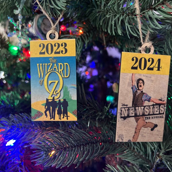 Broadway Program Keychain, Stocking Stuffer, Musical Theatre Keyrings ...