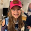 Custom Junior Kids Hat, Leather Patch Cap for Kids, Personalized Mesh ...