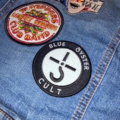 Blue Oyster Cult BOC Embroidered Patch B056P - Etsy