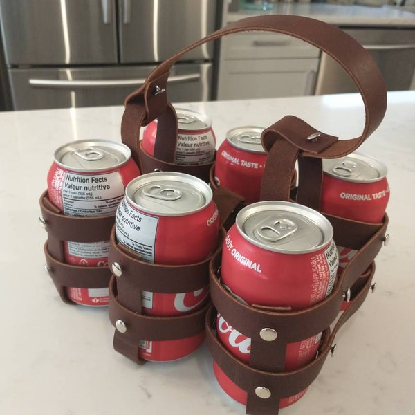 PDF Pattern: Leather Beer Carrier - Etsy
