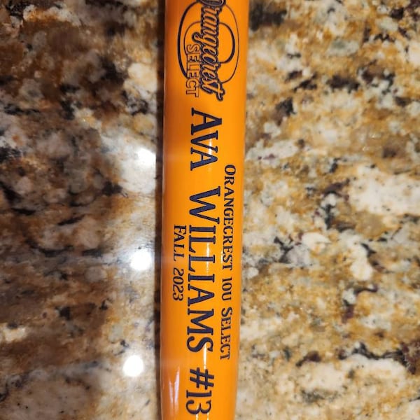 18" Personalized Baseball Bat Custom Baseball Bat Engraved Bat Engraved ...