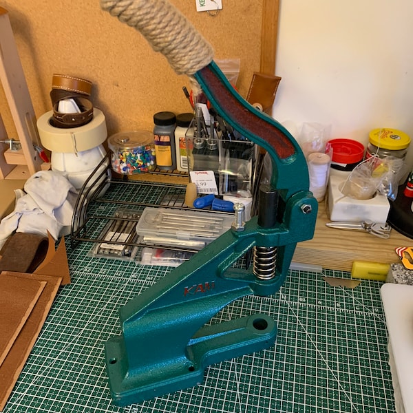 Heavy Duty Hand Press Tool for Rivets, Grommets & Snaps Hole Punch ...