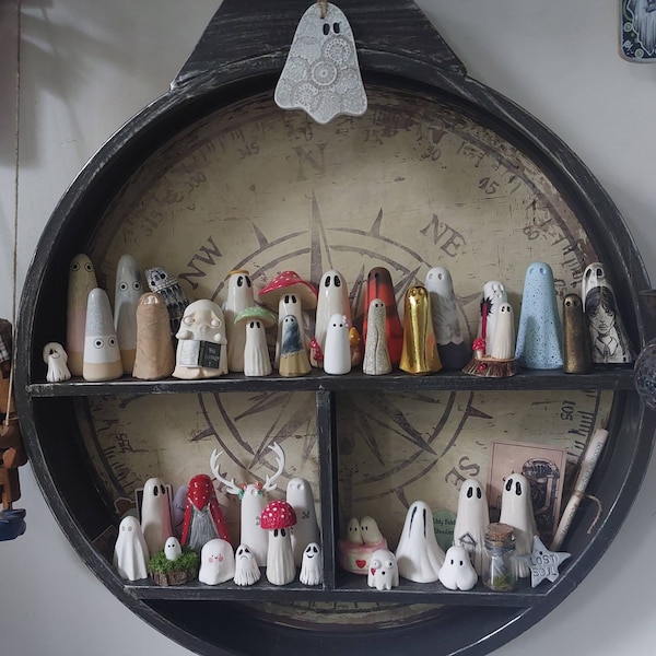 GHOST FIGURE - Artdoll ,home Spooky Decor, Halloween ,set ,haunted ...