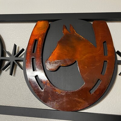 New Stars Arrow Plasma Cut Metal Wall Art 22 X 4 - Etsy