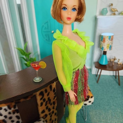 Hot Gal Bild Lilli Doll Outfit in Jersey Cotton No Doll - Etsy