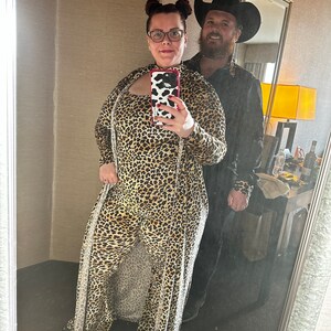 Tiger Print Velvet Catsuit Jumpsuit Animal Print Safari - Etsy