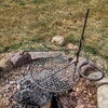 Heavy Duty, Hand Forged, Fire Pit Stake Grill. SHIPS FROM USA - Etsy