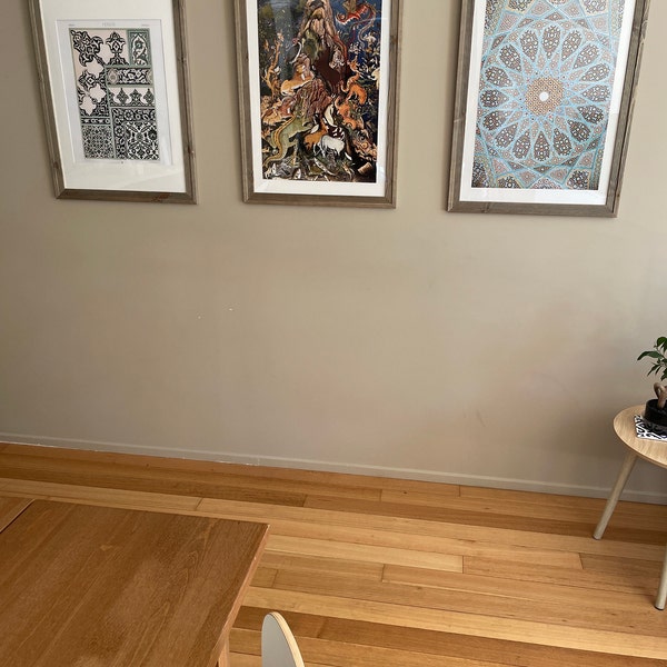 The Wise Crow Addresses the Animals (traditional Indo Persian Miniature ...