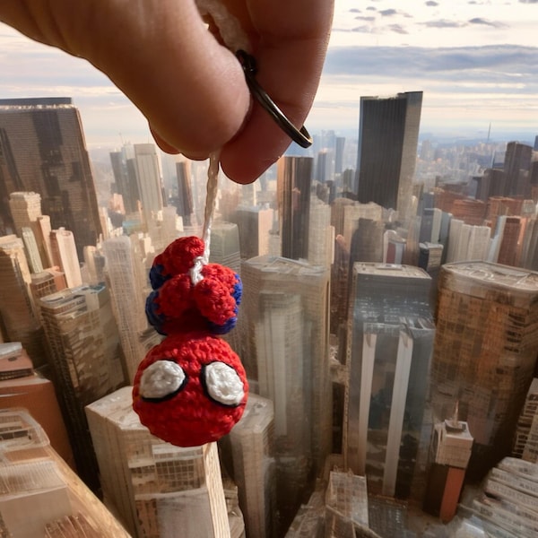 Crochet Spiderman Car Hanger Digital Pattern - Etsy Canada