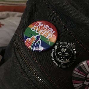 LGBTQ PRIDE PUNS Button Asexual, Aromantic, Pansexual, Lesbian ...