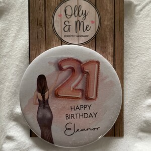 Personalised 21st Birthday Card to Daughter Girls Twenty | Etsy