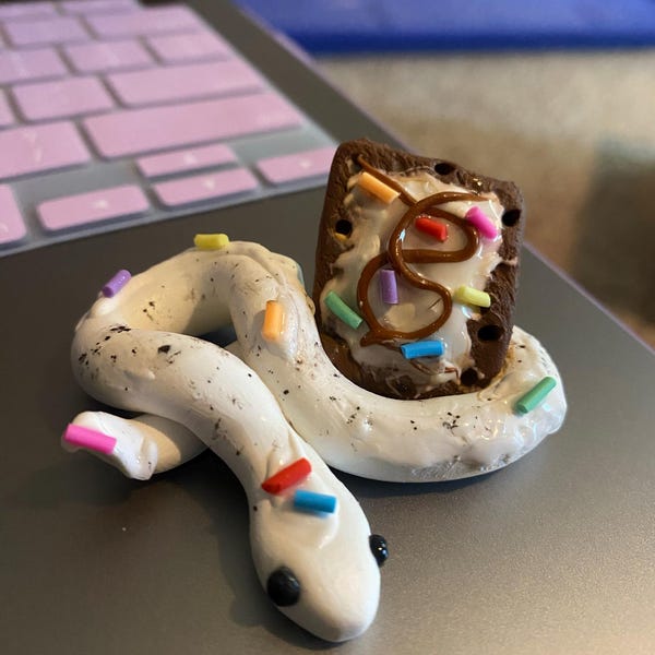 Snake Collection: Pancake Clay/ Pottery/ Art - Etsy