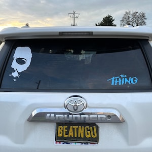 Jason Voorhees Decal Sticker Friday the 13th Decal for Car Window for ...