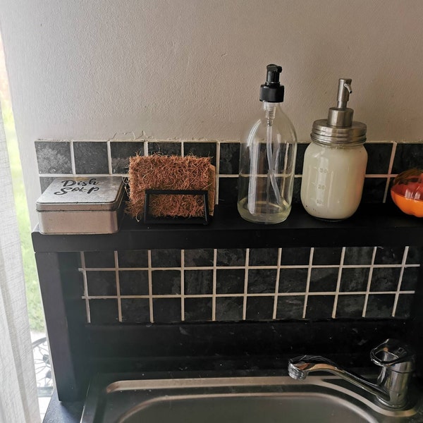 Over the Counter Shelf, Wood Countertop Organizer, Over the Sink Shelf ...