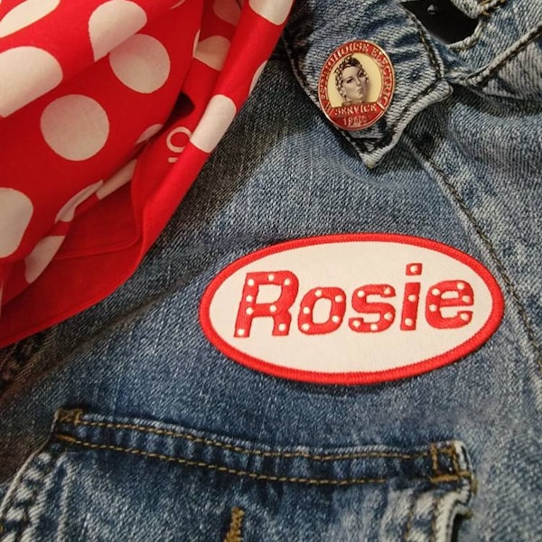 Rosie the Riveter Collar Pin Great for Adult or Child Authentic WW2 ...