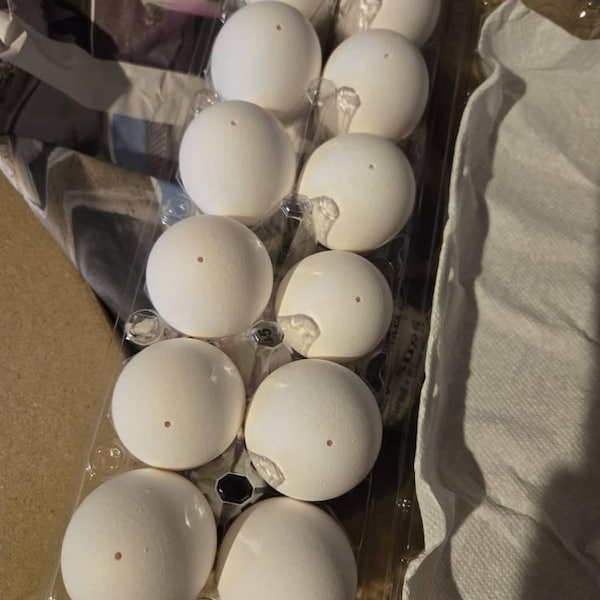 Clean Empty Chicken Egg Shells: Single Hole, Ready to Decorate - Etsy
