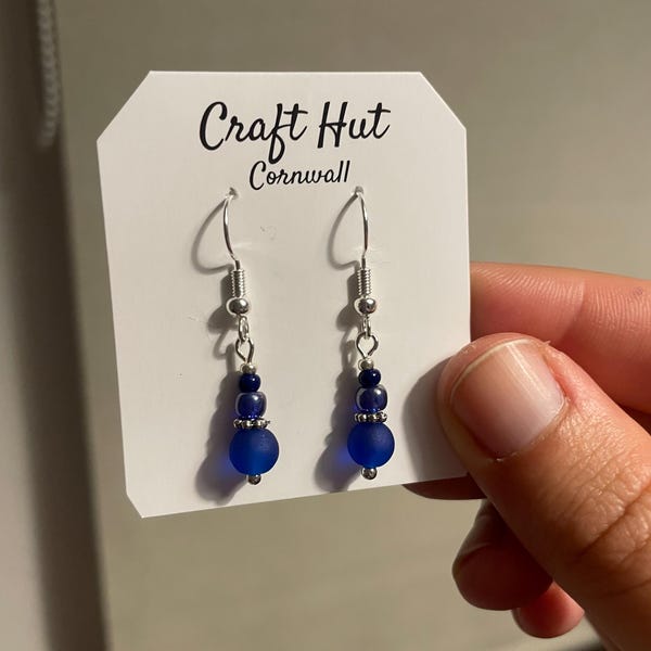 White Seed Bead Necklace Handmade White Silver / Gold Bead Jewellery ...