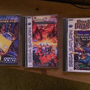 Sega CD, Any Title, Custom Case W/inserts & Foam, PLEASE Message With ...