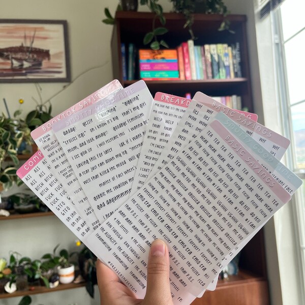 Smutty Good Time (3rd Edition) Sticker Sheet, Book Annotating Stickers ...