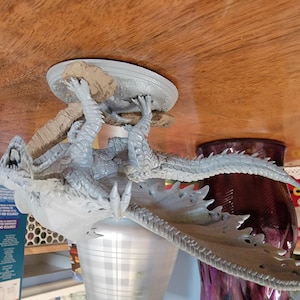 North American Dragon 4 Sizes D&D Miniature 220mm Long, 235mm Wing Span ...