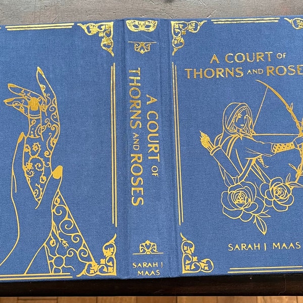 ACOTAR Full Series Bookbinding Cover Design SVG Files, A Court of ...