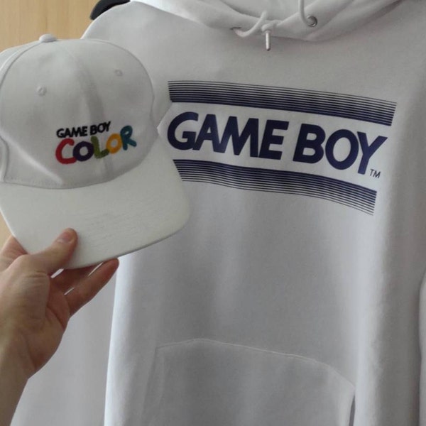 Nintendo Gameboy Colour Embroidered Baseball Cap Gamer Gaming Retro ...