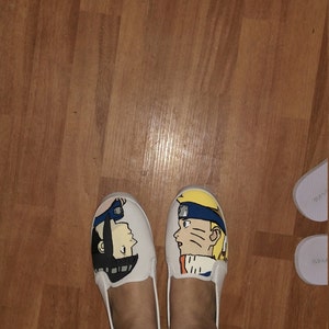 Kids Custom Cartoon Shoes Hand Painted - Etsy