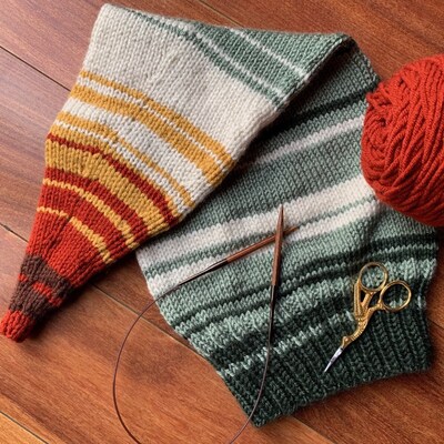 Knit Hat Pattern, Stocking Cap Knitting Pattern, Womens Hat, Mens Hat ...