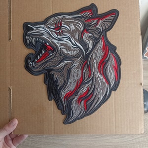 WINGS REAPER Large Back Patch for Custom Biker Vest - Etsy