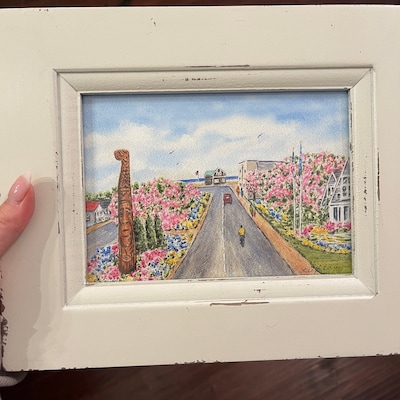Bethany Beach Delaware Watercolor Painting Prints, Beach Decor ...