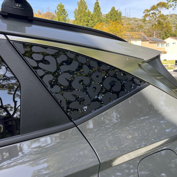 Fits Hyundai Tucson 2022 2023 Window Animal Leopard Cheetah Cow Print ...