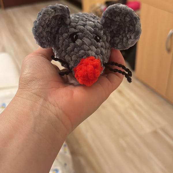 FREE Crochet Mouse Pattern - Easy to Follow Mouse PDF Pattern ...