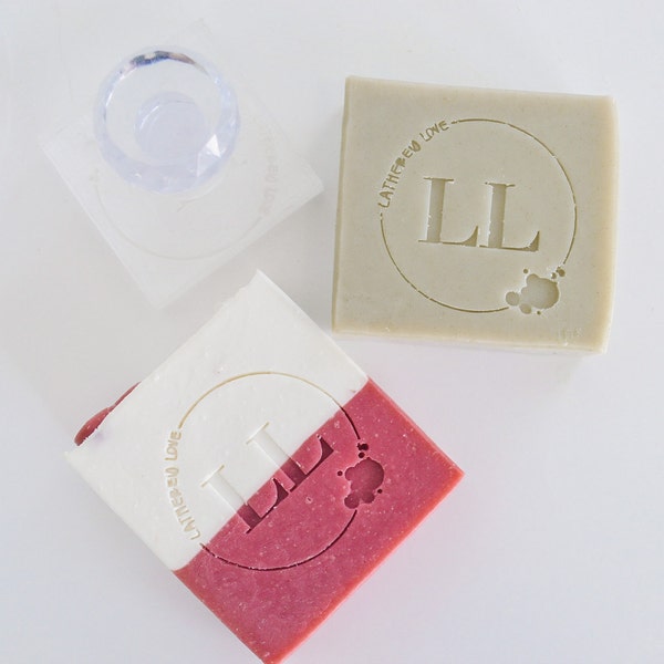 Custom Soap Stamp - Custom Acrylic Soap Stamp / Soap Mold / Natural ...