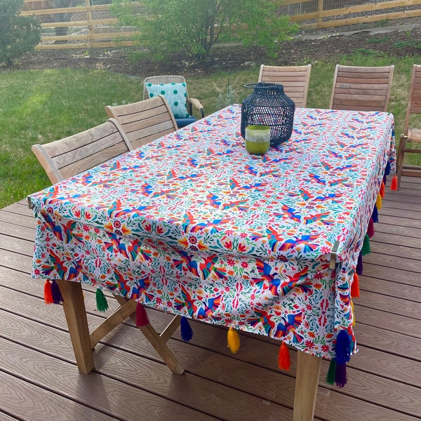 Tablecloth With Mexican Oaxaca Design, Tablecloth for Mexican Party ...