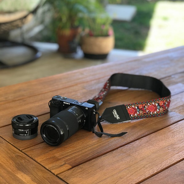 Hippie Hendrix Camera Strap - Etsy